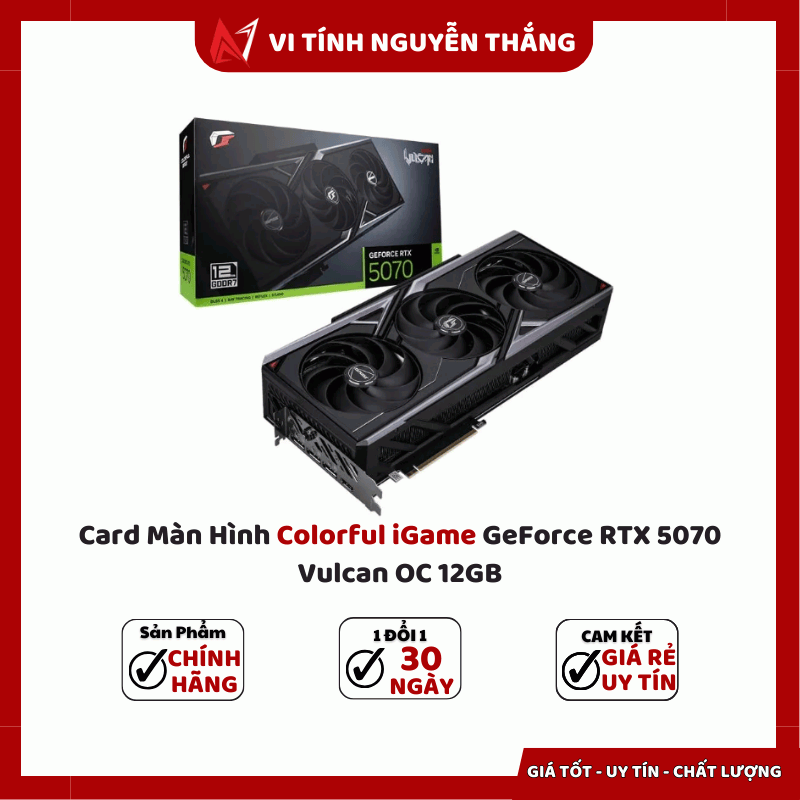 Card Màn Hình Colorful iGame GeForce RTX 5070 Vulcan OC 12GB