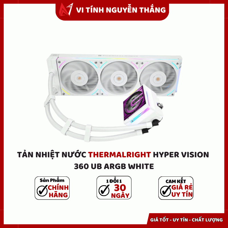 TẢN NHIỆT NƯỚC THERMALRIGHT HYPER VISION 360 UB ARGB WHITE